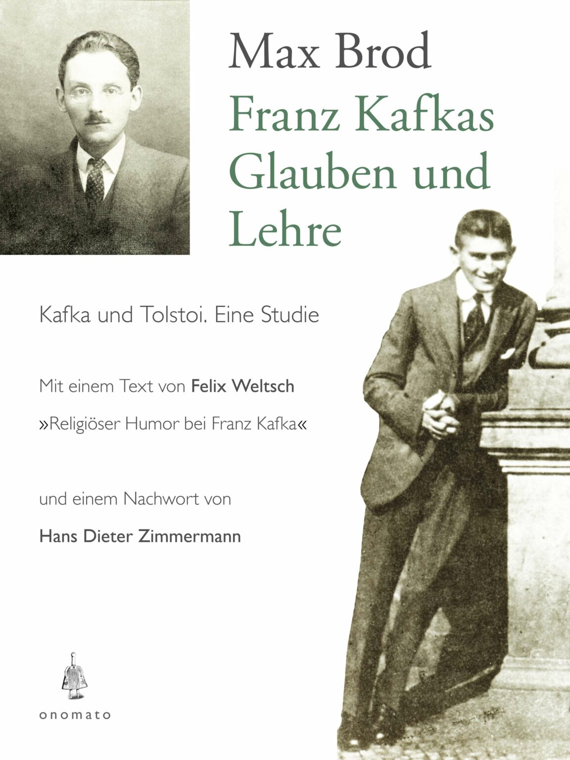 Max Brod – Franz Kafkas Glauben und Lehre – onomato verlag